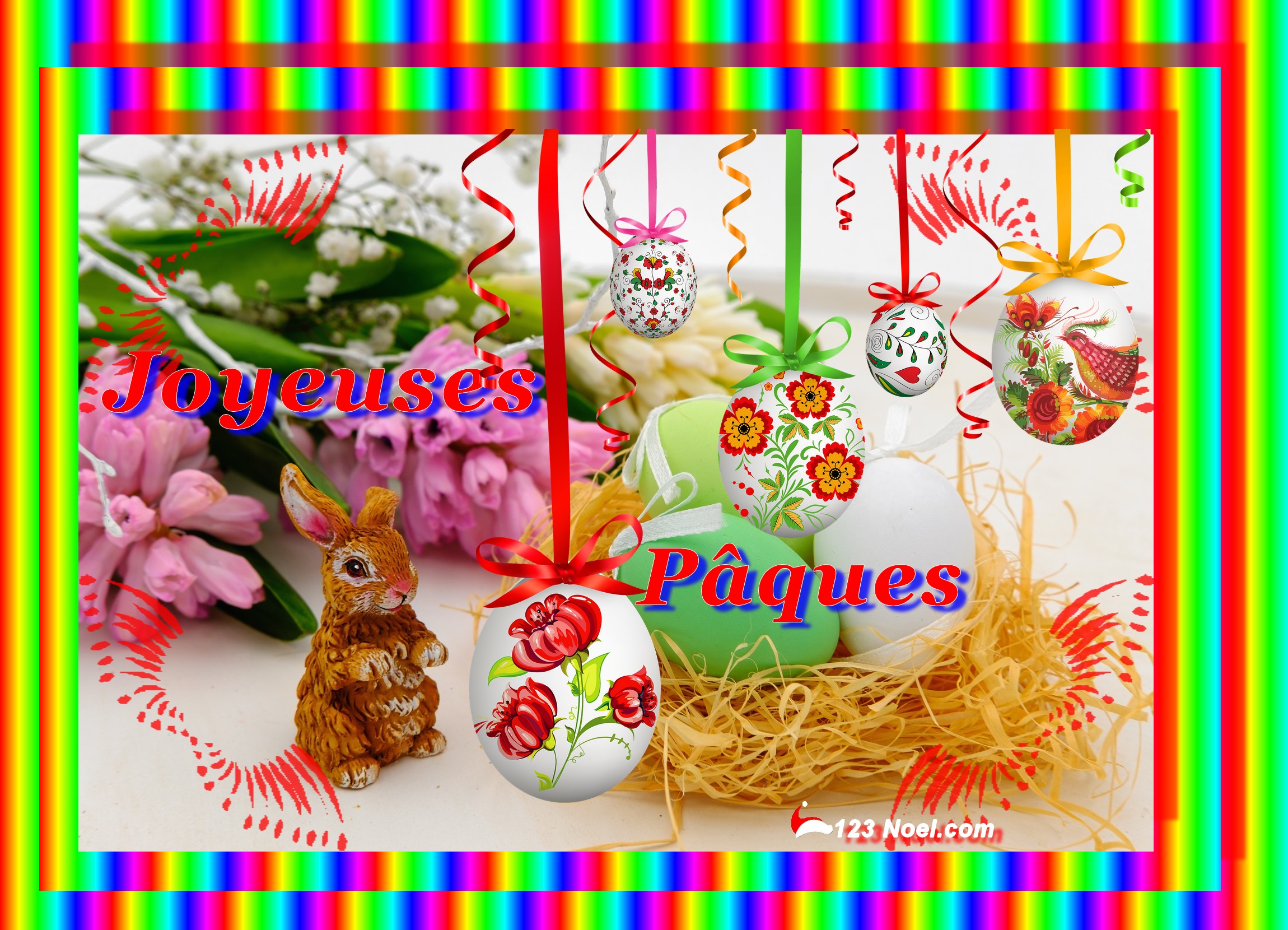 Cartes virtuelles Pâques – 123Noel.com